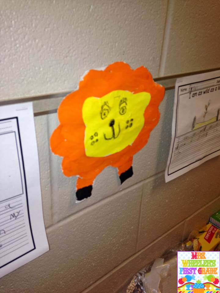 Mrs. Wheeler's First Grade Tidbits: March Comes In LIKE A LION!