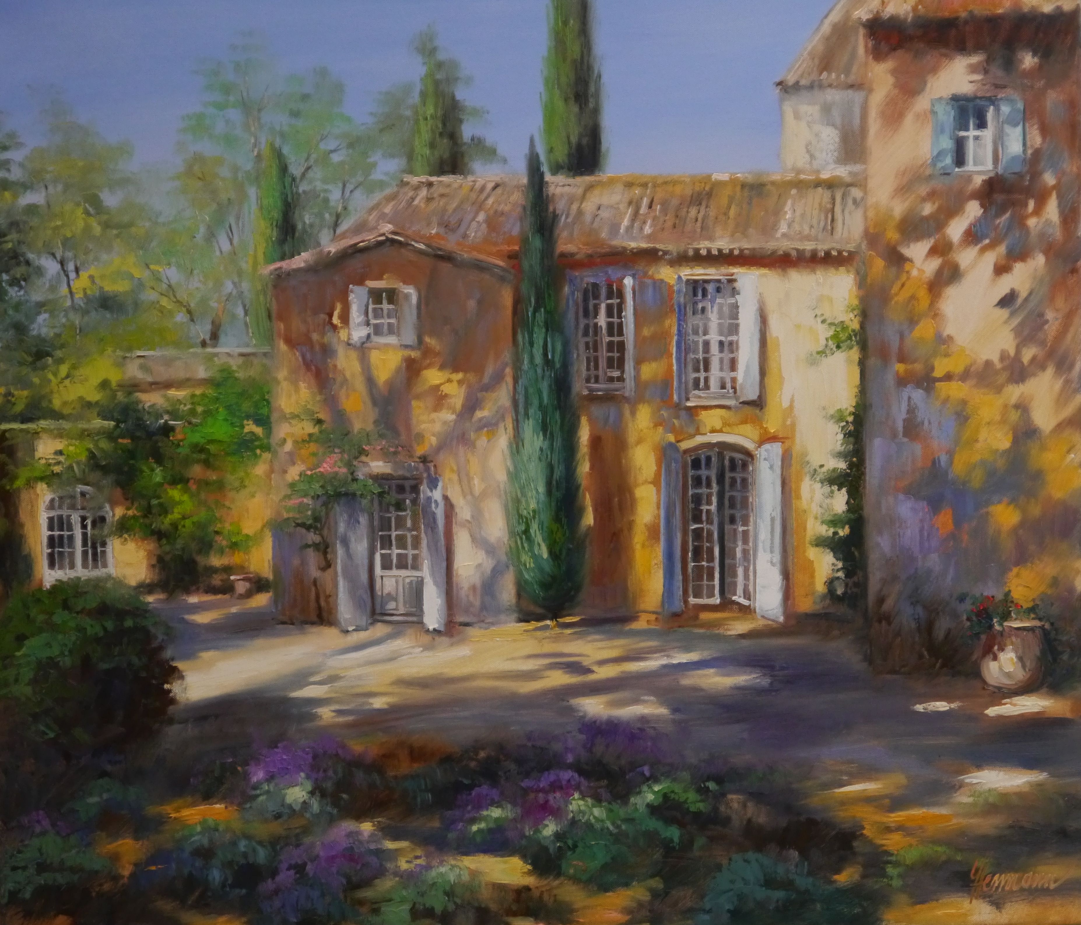 Ute Herrmann, 1969 | Romantic / Impressionist garden | Tutt'Art ...