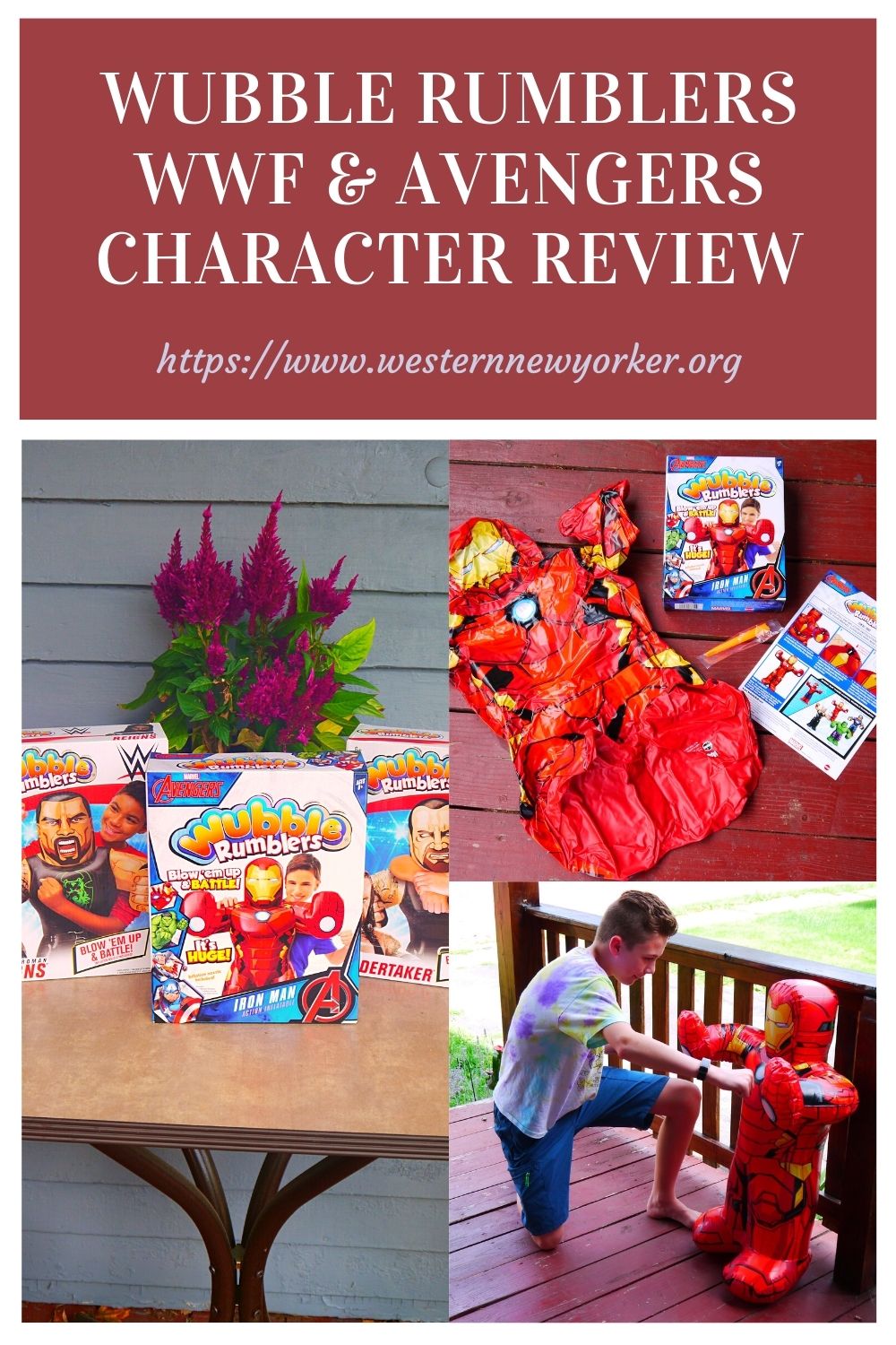 Wubble Rumblers WWF and Avengers character Review - The Western New Yorker