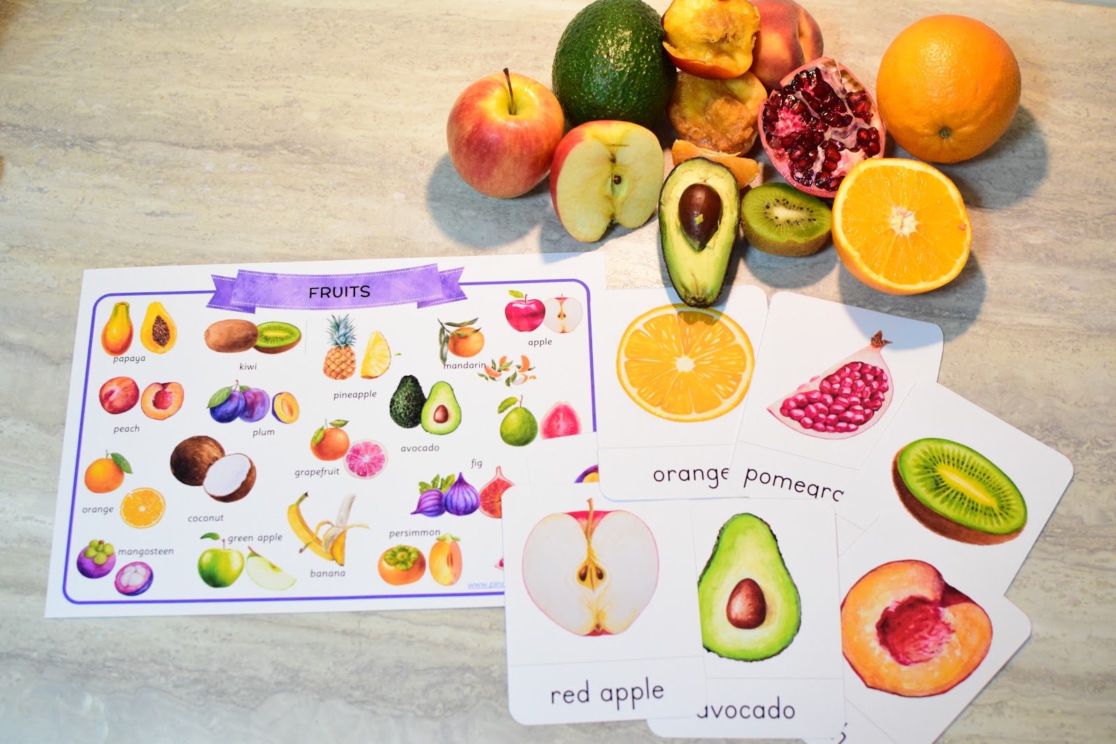 Learning About Fruits Inside and Out | The Pinay Homeschooler