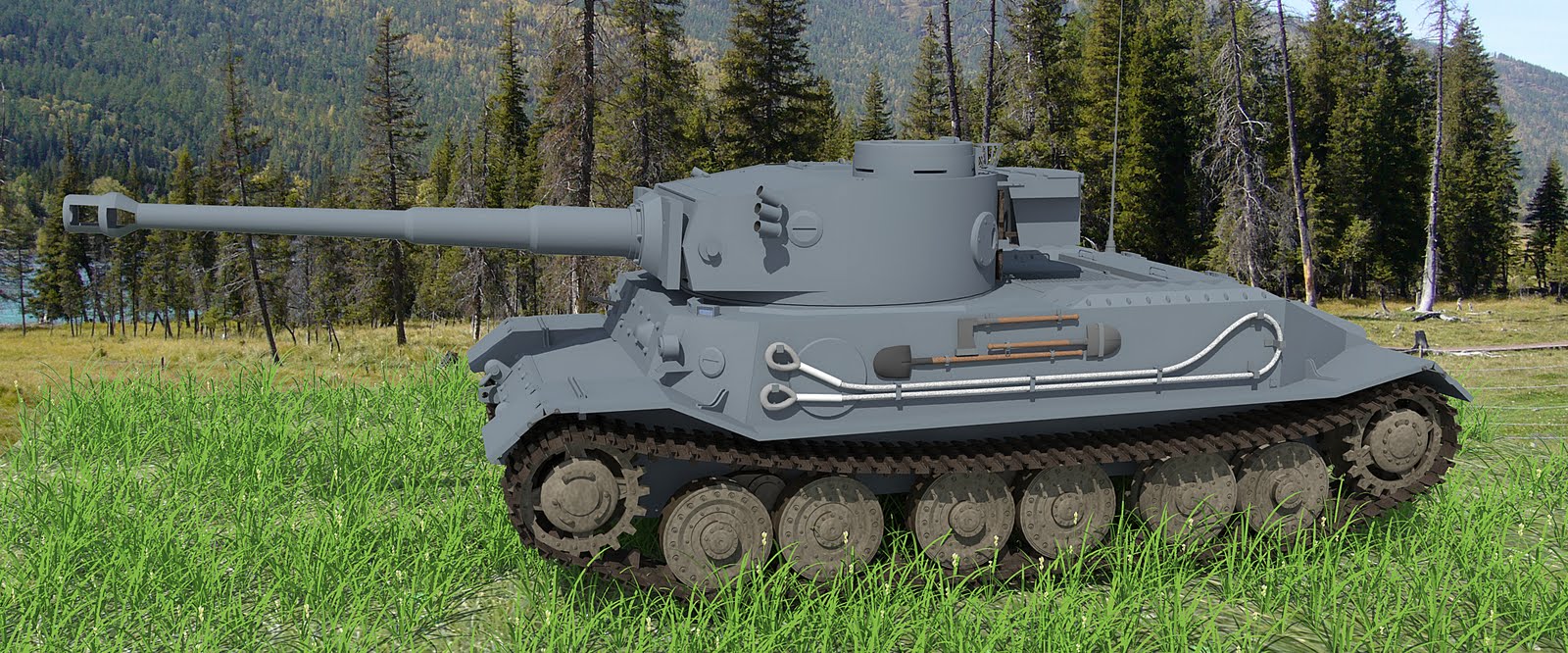 SketchUP Power 草圖力量: Tiger(P) VK4501(P)