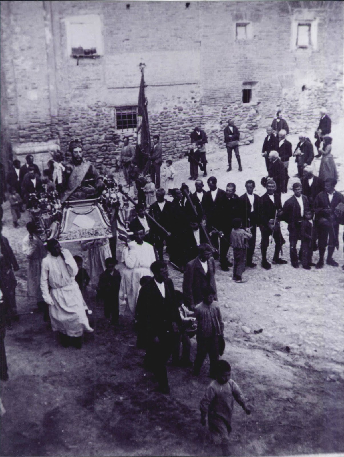 Centro de Estudios Borjanos: Antiguas fotos de la procesión del Corpus