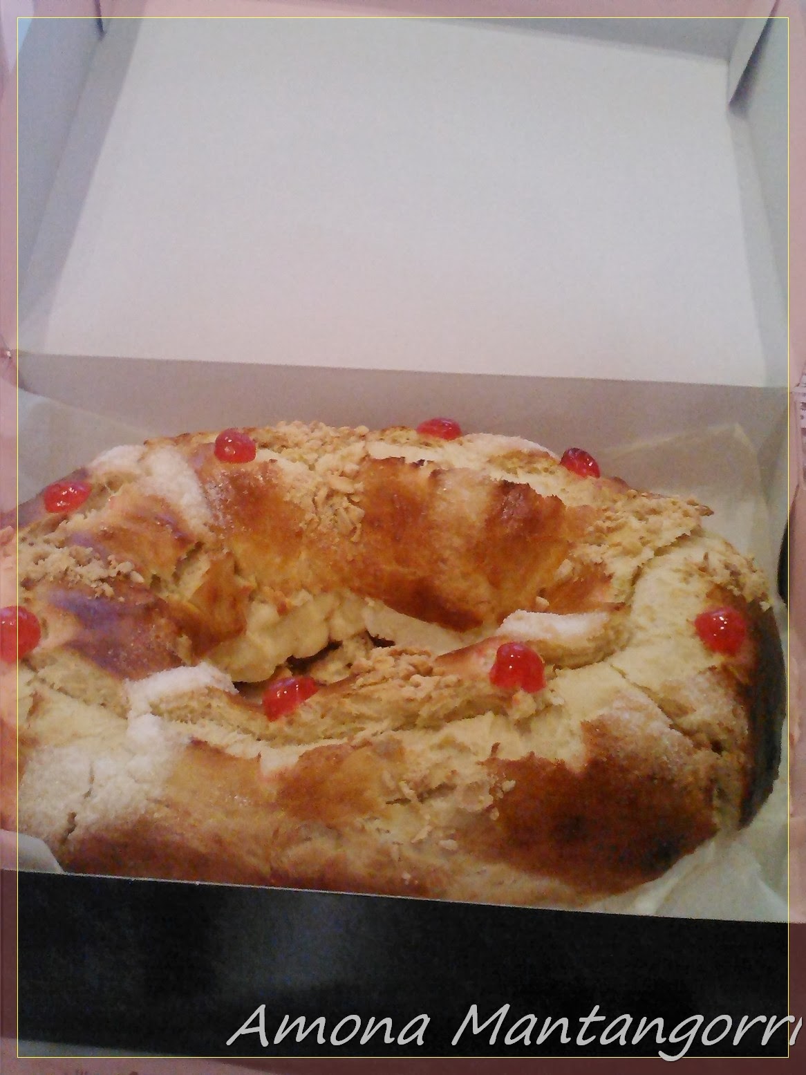 Amona Mantangorri: Rosco de Reyes (segunda receta y para mí, mejor que ...