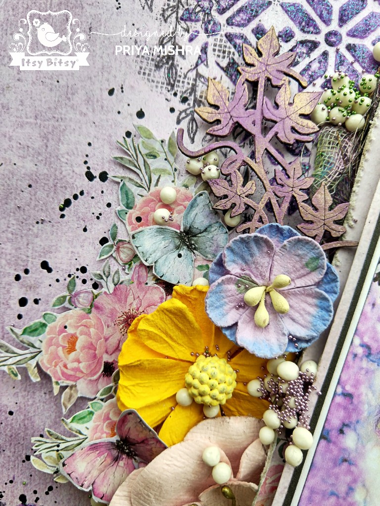 Priya Mishra Blog: Believe in Magic - Scrapbook Layout for Itsy Bitsy