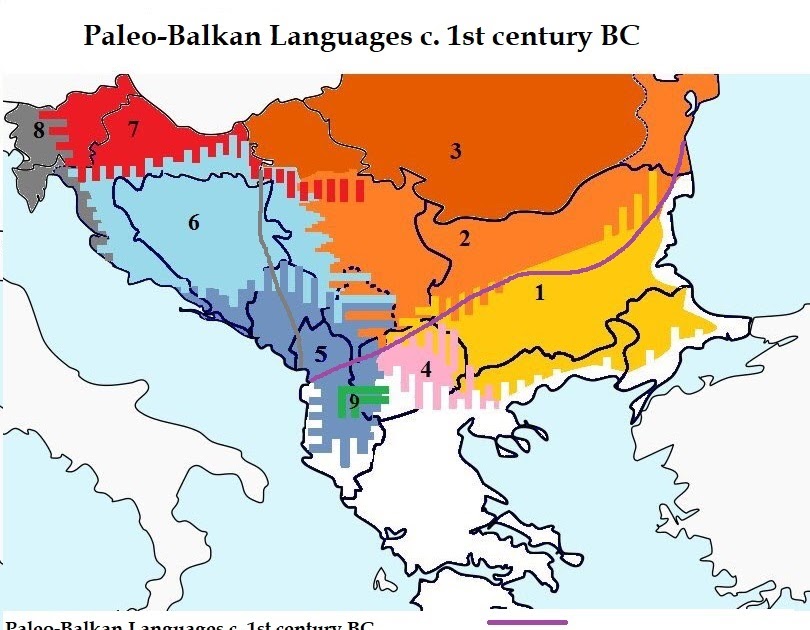 Paleo-Balkan languages ~ linguae scriptaque