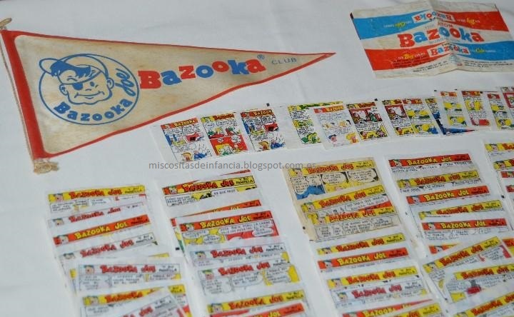 Mis cositas de la infancia.: Chicles Bazooka.