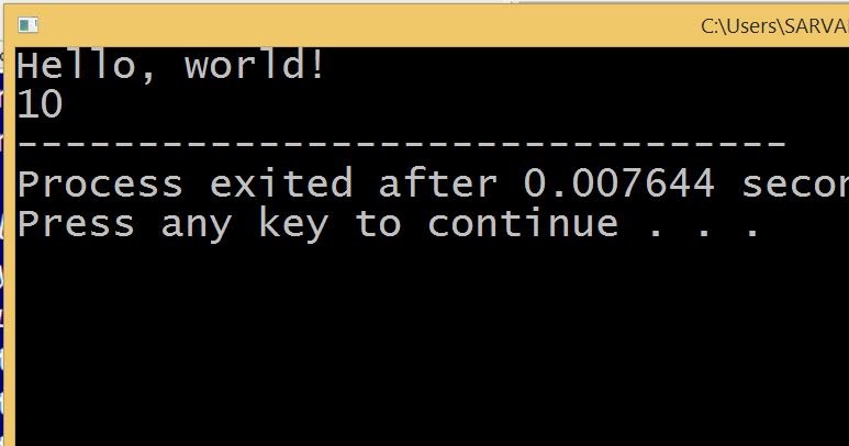 Technology Blog : Extern variables and Functions example in C