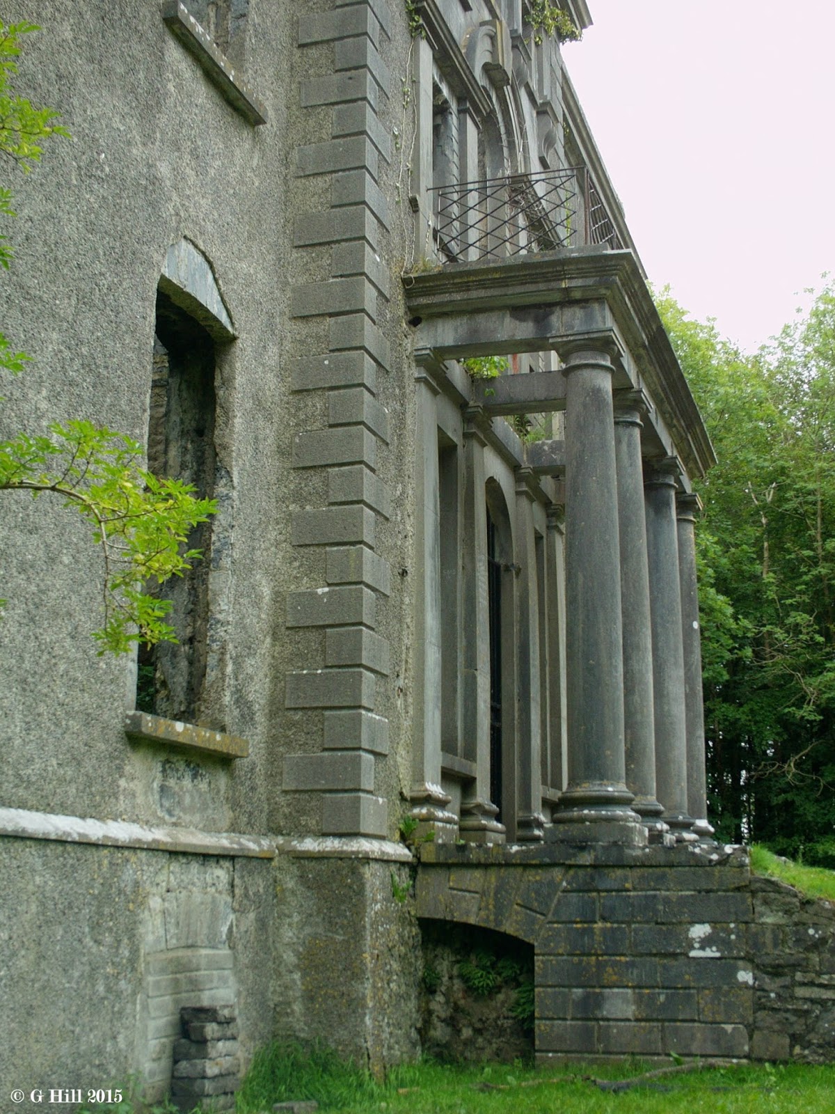 Ireland In Ruins: Moore Hall Co Mayo