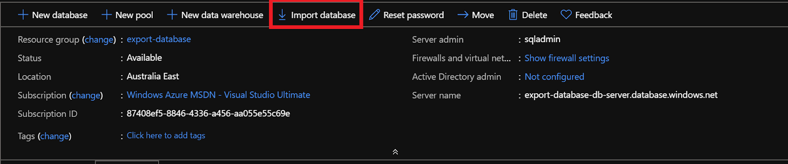 Anupama Natarajan: Data Platform Tips 9 - Import a BACPAC file to a ...