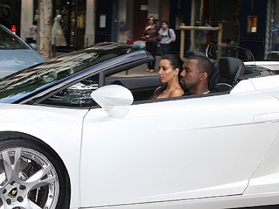 3.The gift of a white Lamborghini