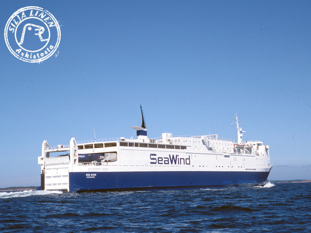 Merellä @ www.valkeatlaivat.net : Siljan Turun laivat / SeaWind Line ...