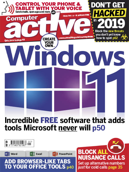 Now you Can read Computer active Magazine -2019 Jan | Aoo3D