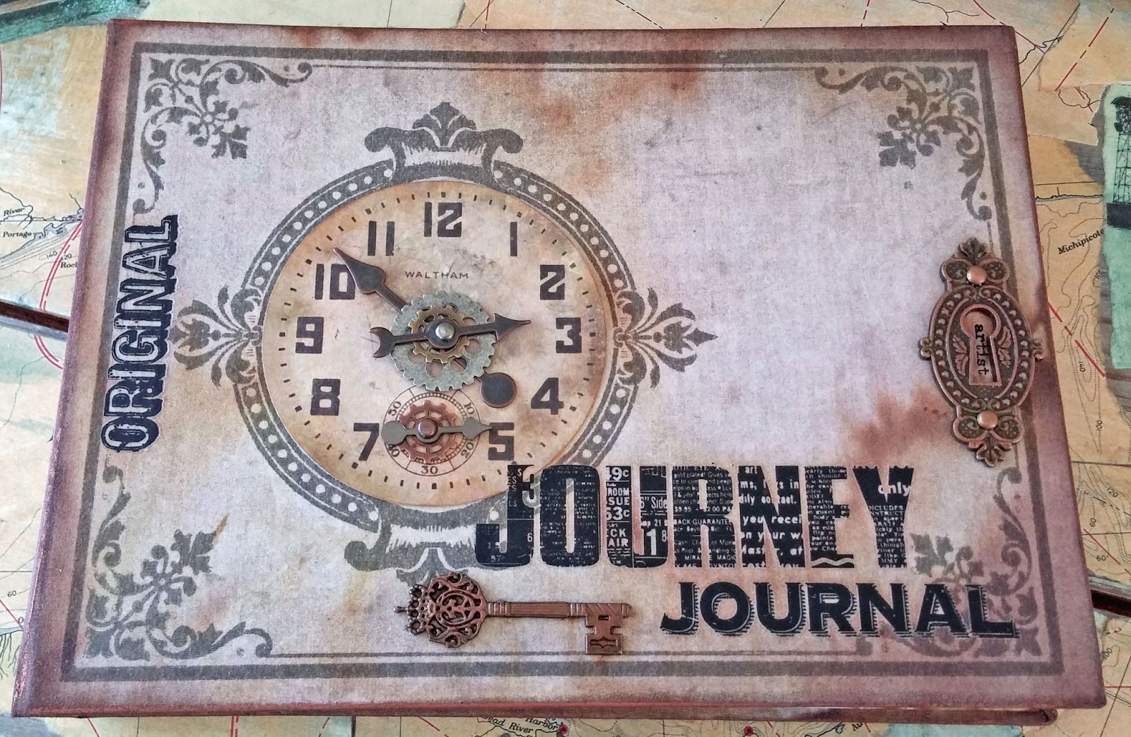 starrgazer creates: Cartographer Journey Journal