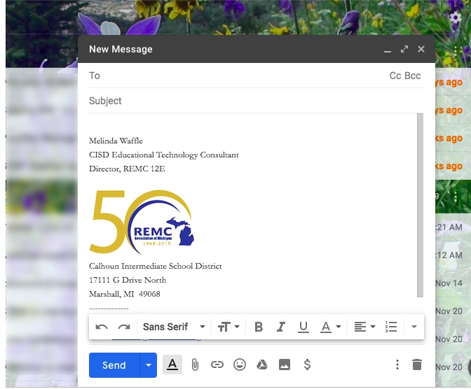 Google Mail - Composing a New Message & Setting Recipients