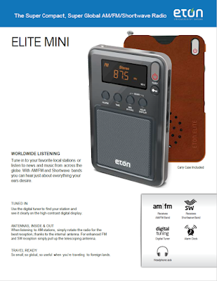 よしおのデムパな日: 【更新】Eton Eliteシリーズ短波ラジオ4機種の追加情報