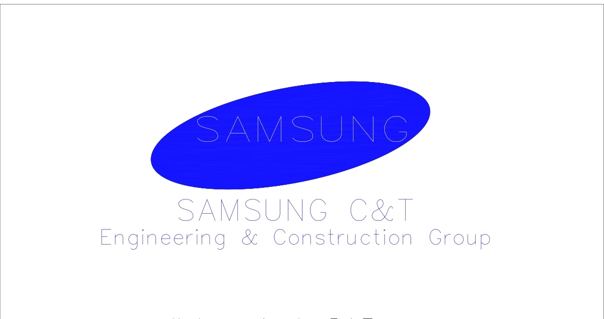 Download Logo Samsung C&T DWG AutoCAD Free