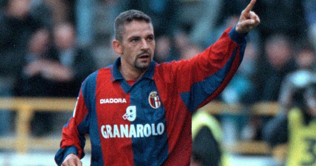 Tutti i 22 gol di Roberto Baggio con la maglia del Bologna (video ...