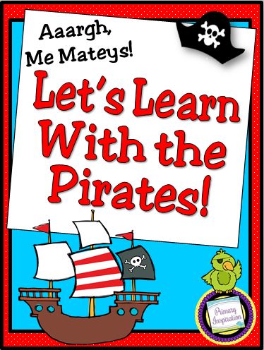 I Teach First: 1st Grade Teaching Resources: Pirate Day Activities ...