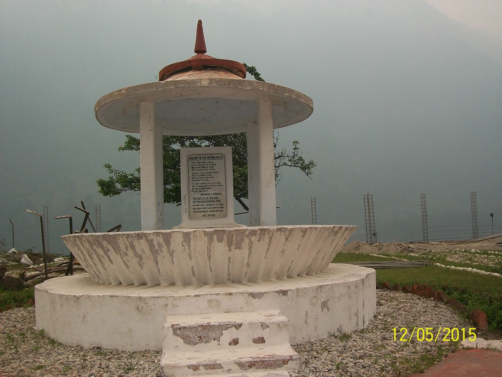 Here they fought the epic battle of Walong...