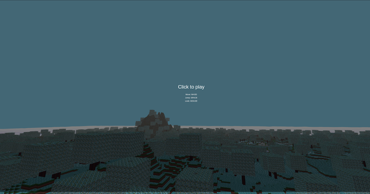 THREE.js: minecraft in a weekend