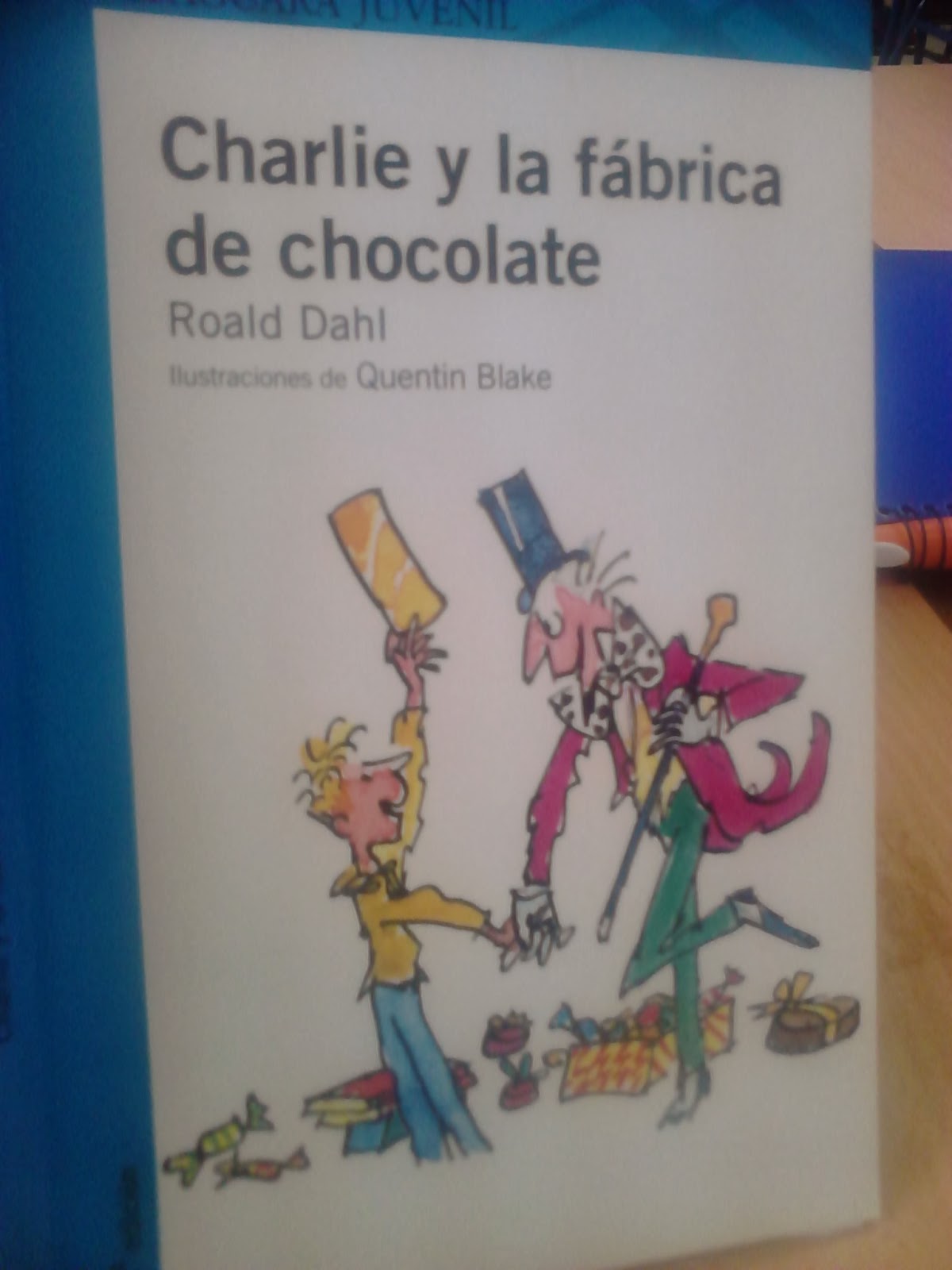 BIBLIOTECA VALLE DE LA OSA: FICHA DE LECTURA DE CHARLIE Y LA FÁBRICA DE ...
