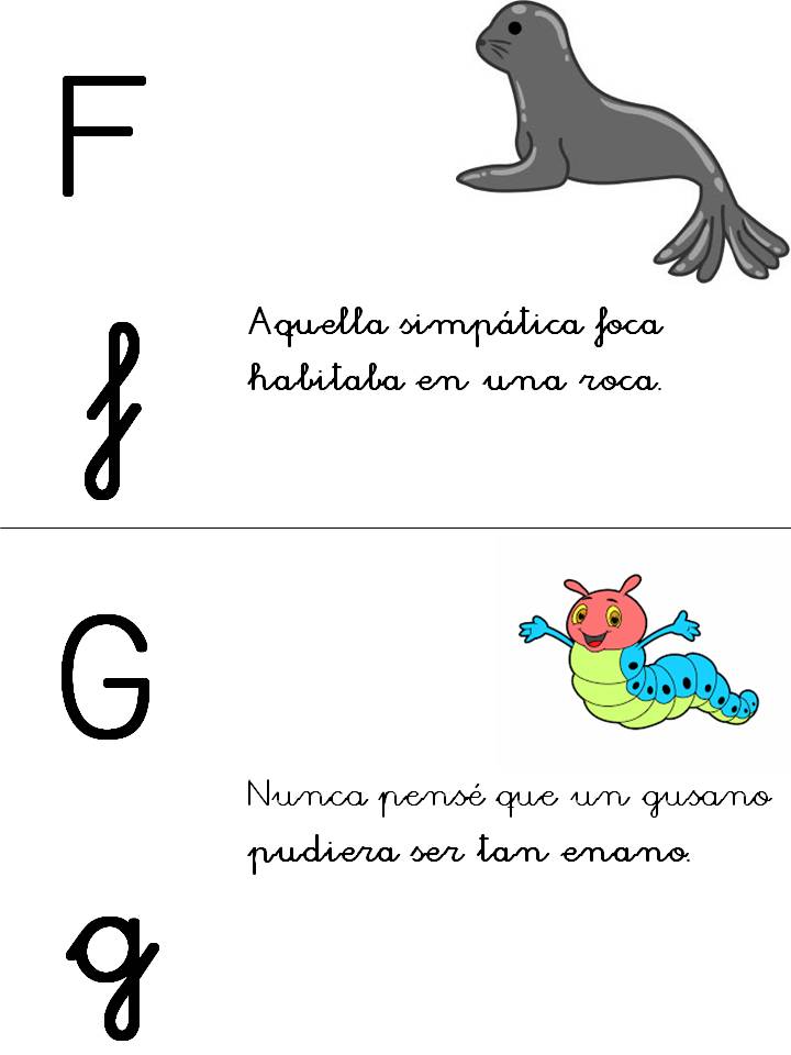 Maestra de infantil: Rimas del abecedario