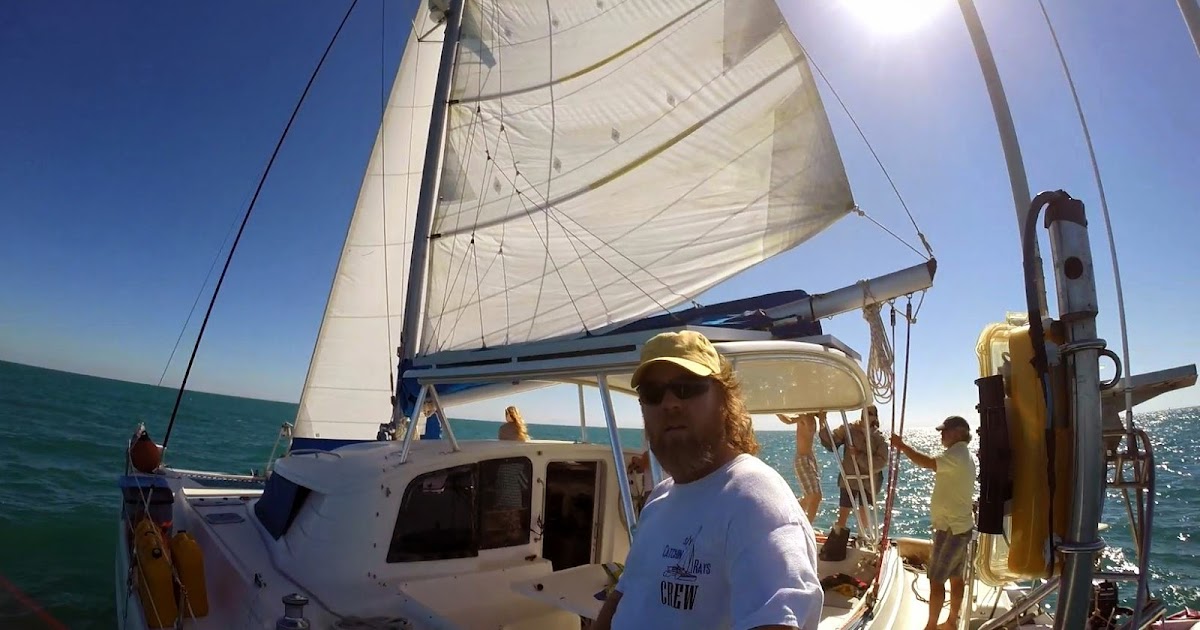 Catchin' Rays: We raise the Sails for the first Time!