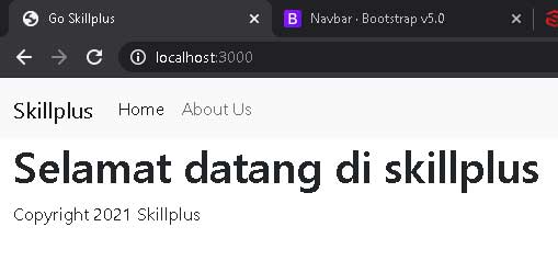 Menggunakan Bootstrap Layout – 2 – SkillPlus