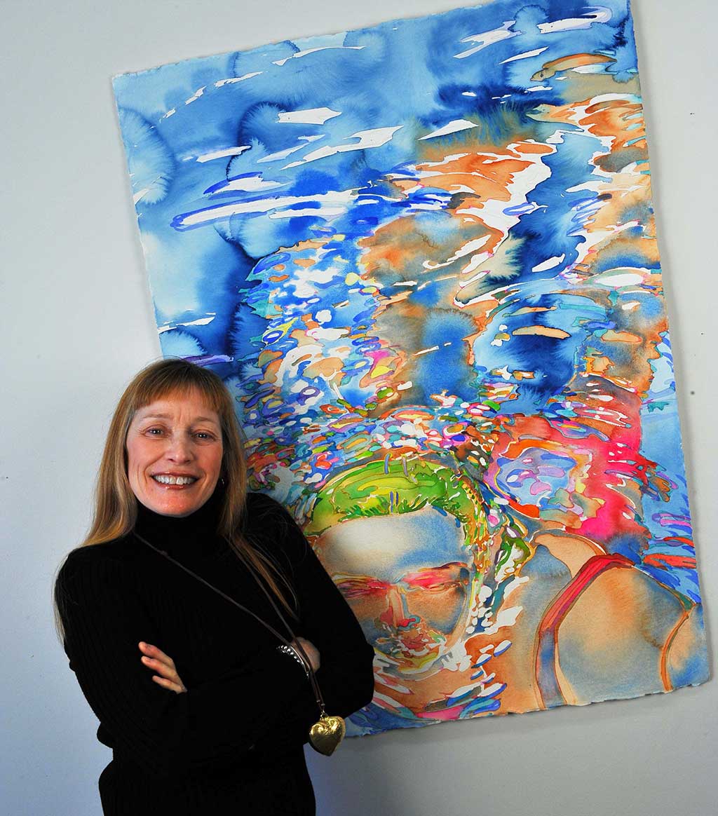 Carol Carter, 1955 | Watercolor painter | Tutt'Art@ | Pittura ...