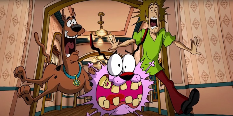 Scooby-Doo conoce a Coraje, el perro cobarde: Cartoon Network ...