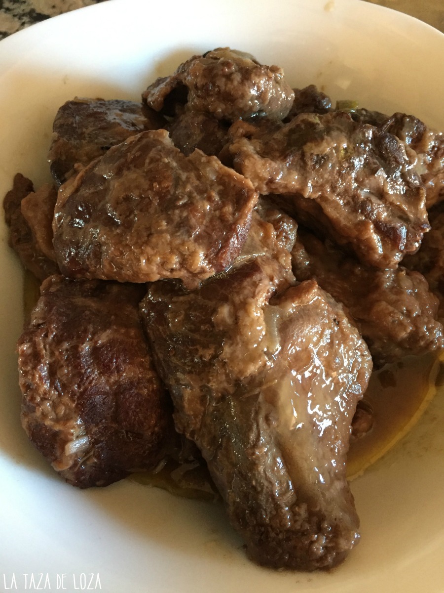 Carrilleras de cerdo ibérico en salsa | La Taza de Loza