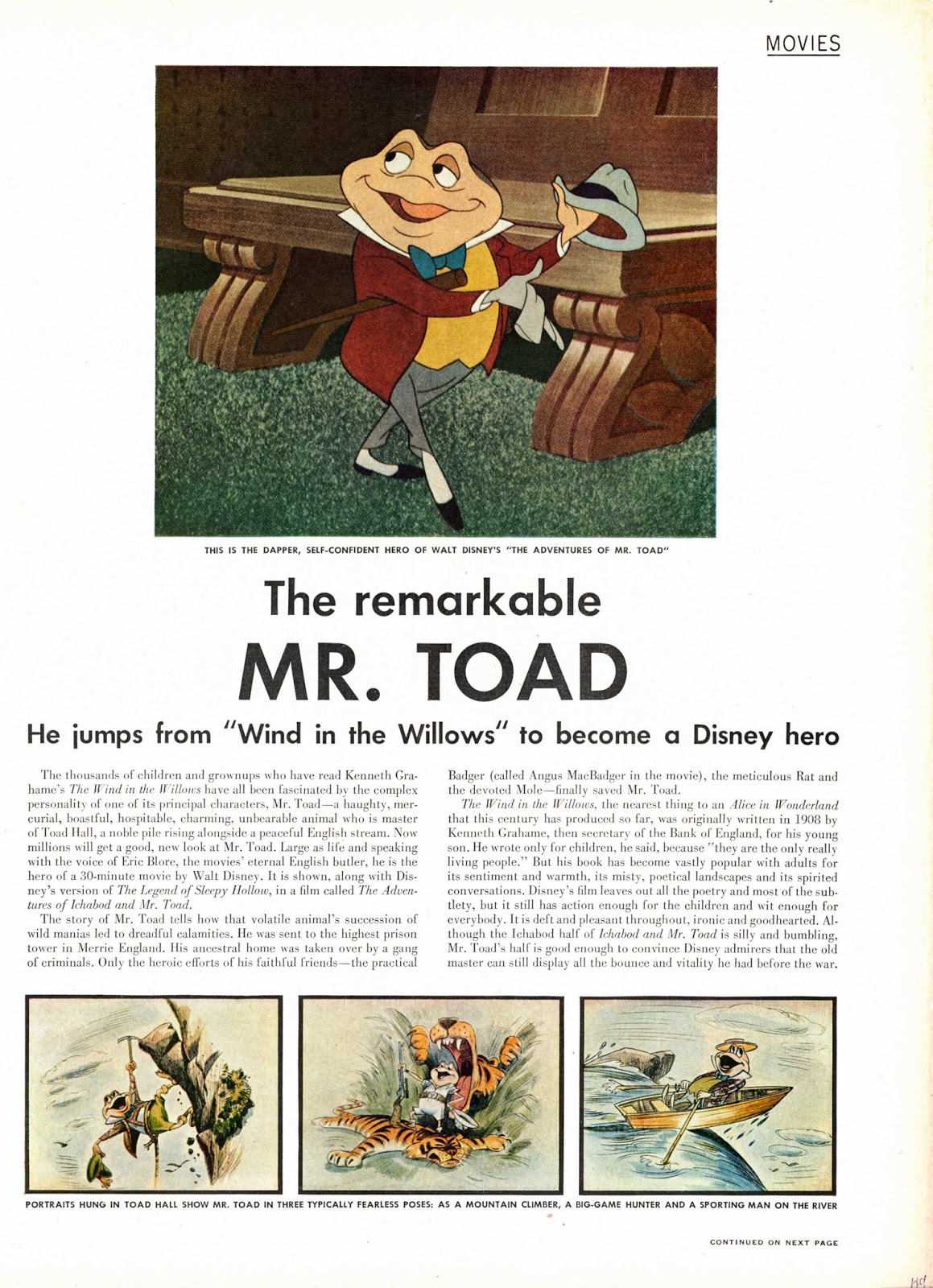 Deja View: Mr. Toad