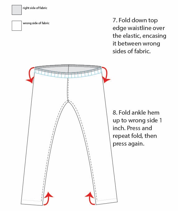 Rock the Stitch: Girls Basic Leggings - free pattern!