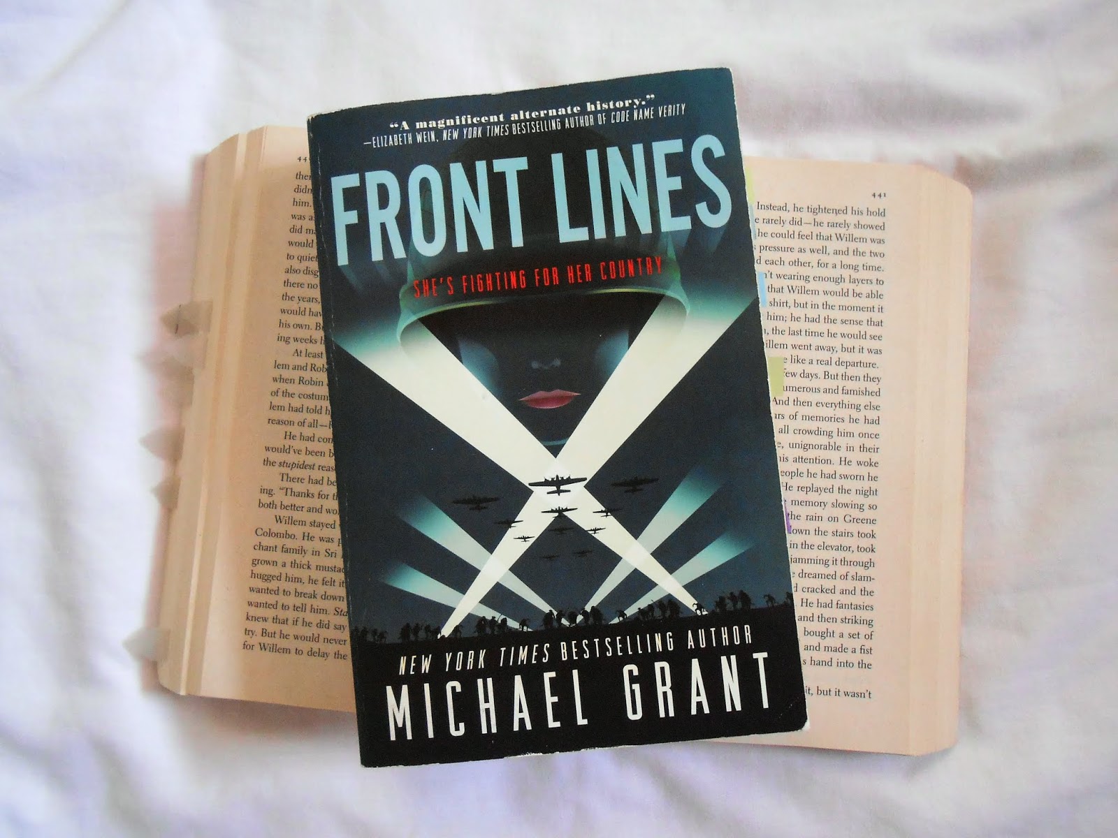 Front Lines (Front Lines #1) by Michael Grant: Book Review
