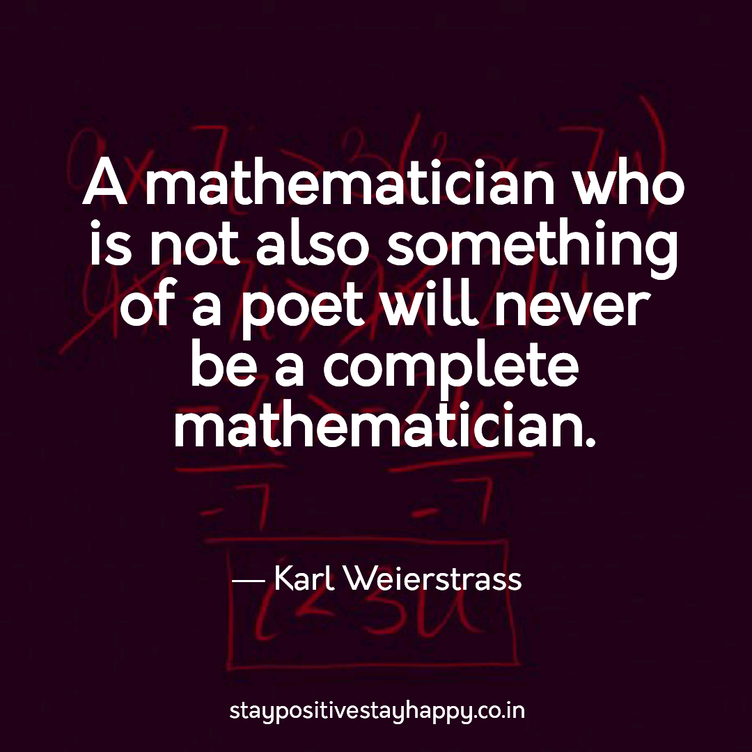 Mathematics Day Quotes/ Most Genius Quotes by Great Mathematician of ...
