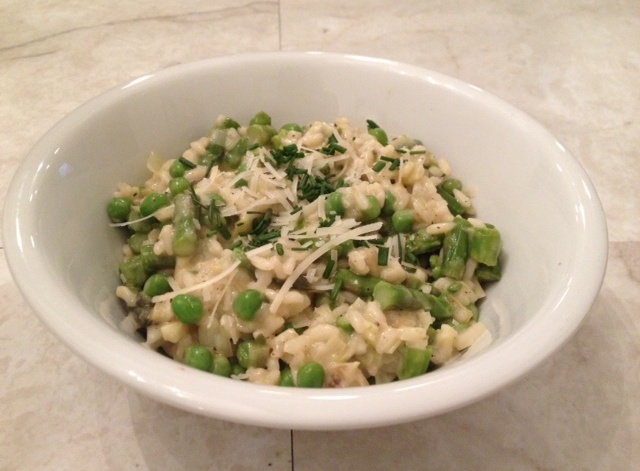 Savory, Sweet + Spicy: Spring Vegetable Risotto