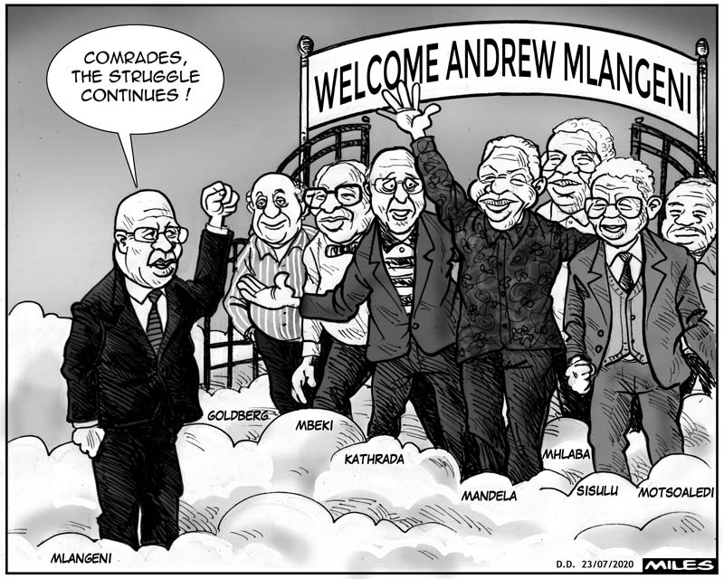 Cartoons by Miles: Aluta continua