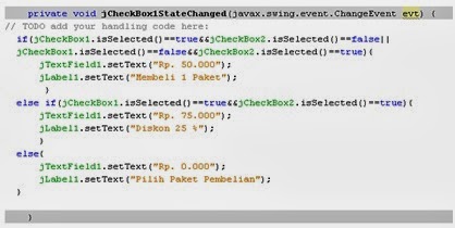 Java dan Android: Membuat program menggunakan operator logika