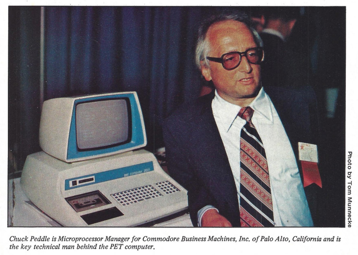 My Old Computers: The Commodore PET 2001 wooden prototype