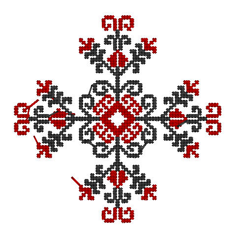 MODELE BRODERIE PENTRU COSTUMUL POPULAR ROMANESC : modele cruci in ...