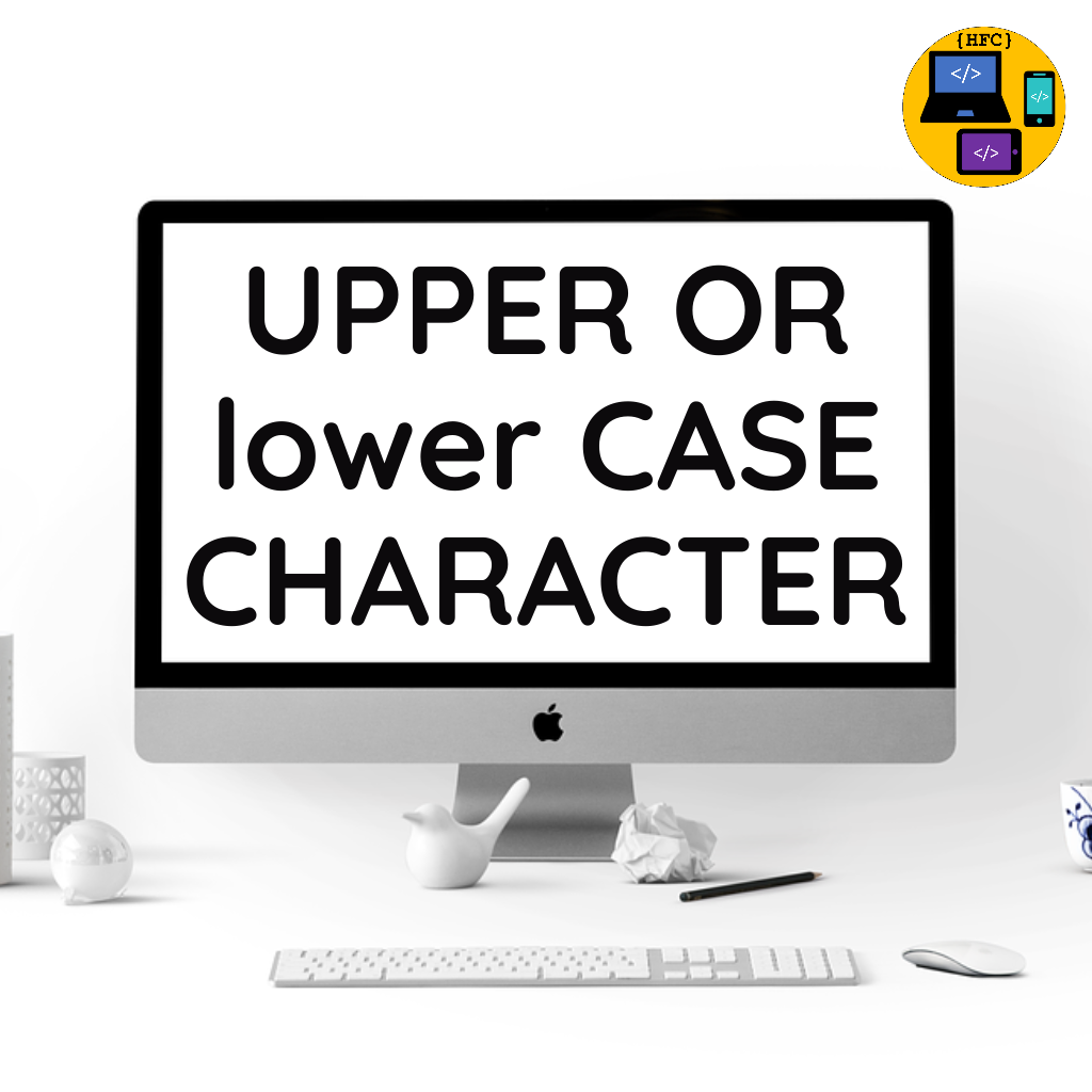 UPPER Or Lower Case Character Conditional Statement C Turbo C upper-or-lower-case-character-conditional-statement-c-turbo-c