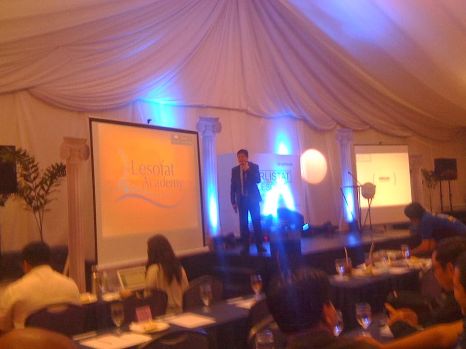 Arbie Belmonte is the new Lesofat endorser