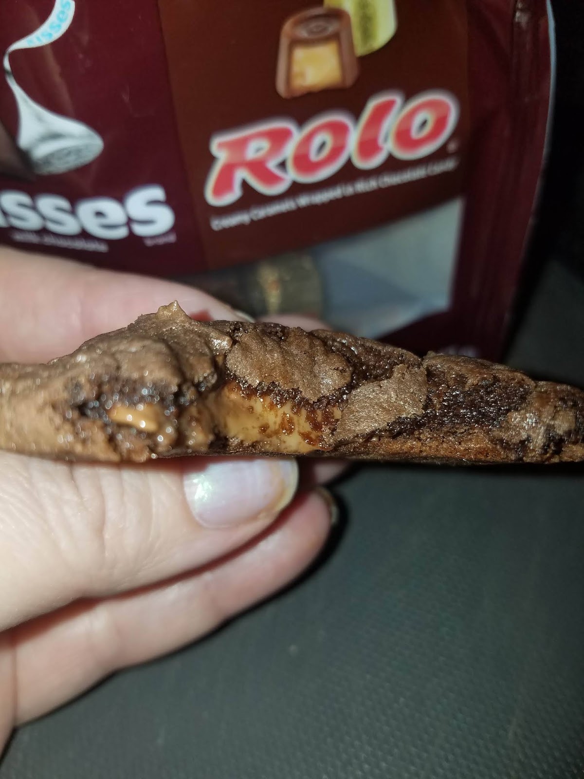 Good Girl Gone Redneck: Chocolate Rolo Surprise Cookies
