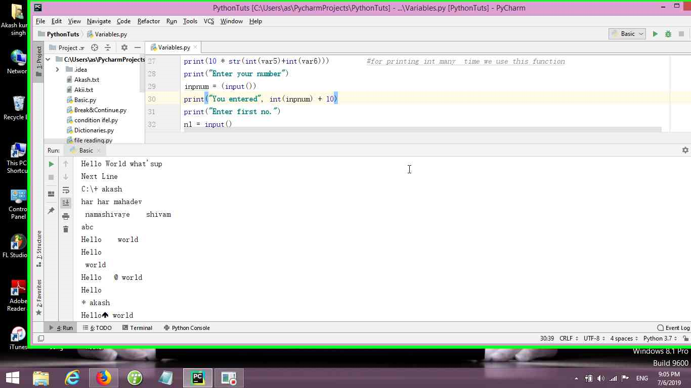Python Variable Types - Learn To Code