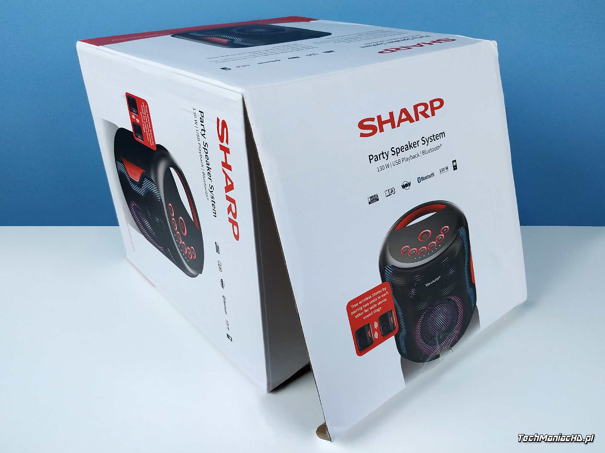 TechManiacHD: Sharp PS-919 BK - recenzja głośnika imprezowego