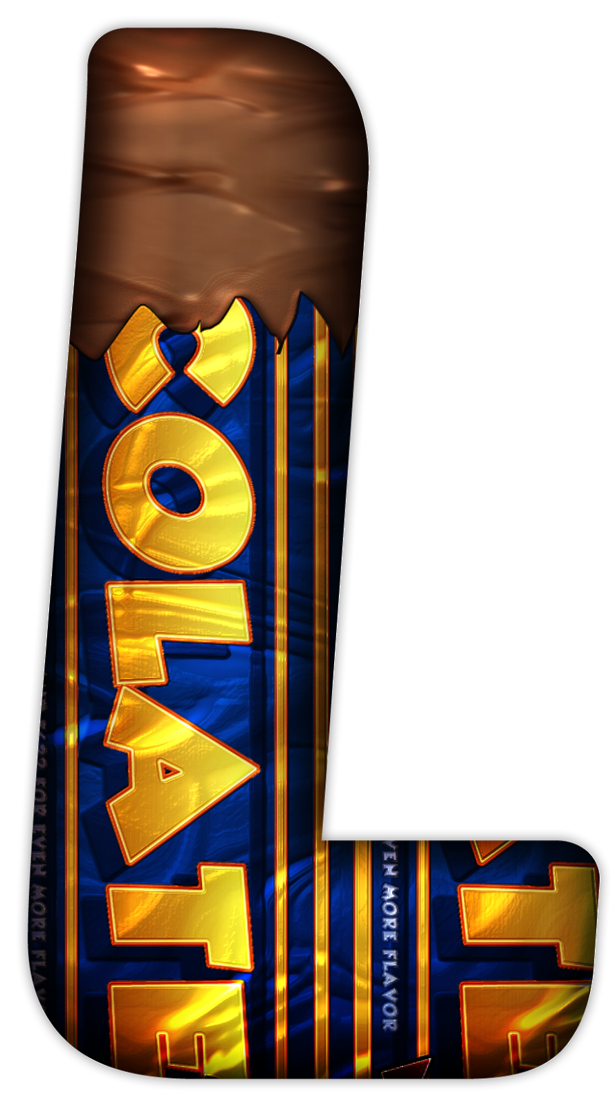 Abecedario de Chocolatina. Chocolate Alphabet. - Oh my Alfabetos!