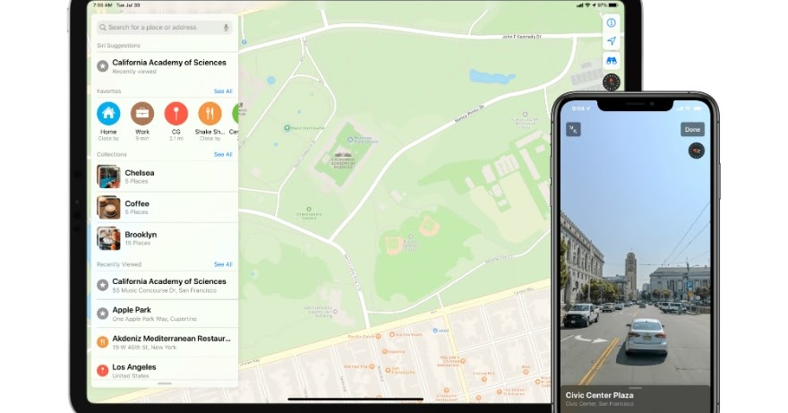 Aberto até de Madrugada: Mapas da Apple no iOS 13 vão dar luta ao ...