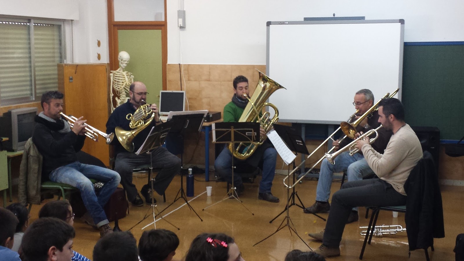 Música en Nescania: Quinteto de metales