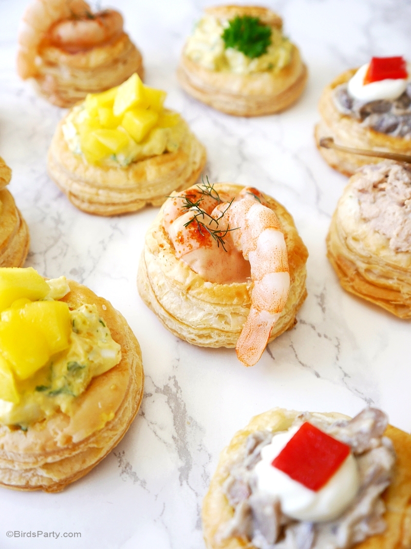 Retro Vol-au-Vent Party Recipe Appetizers - Party Ideas | Party ...