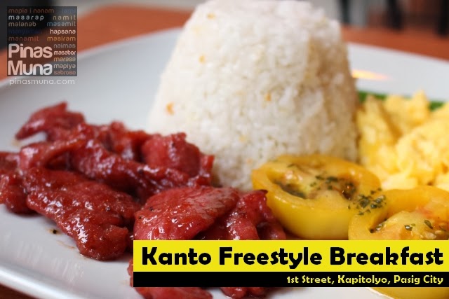 Kanto Freestyle Breakfast in Kapitolyo (Now Open)